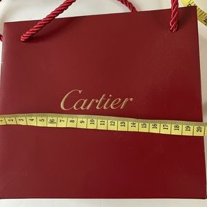 Cartier | Storage & Organization | Cartier Shopping Bag With Box | Poshmark